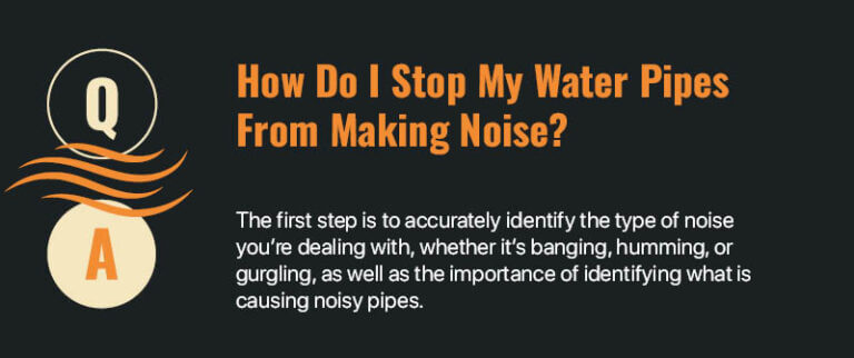 Why Do My Water Pipes Make Noise ? Common Causes and Fixes | B&W